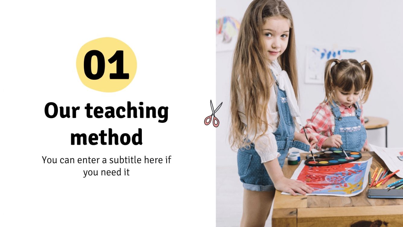 Alternative Education Center Google Slides & PPT template