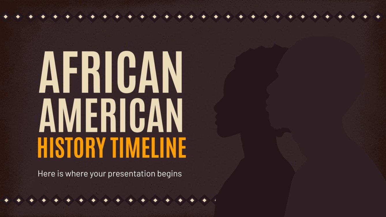 African American History Timeline | Google Slides & PPT