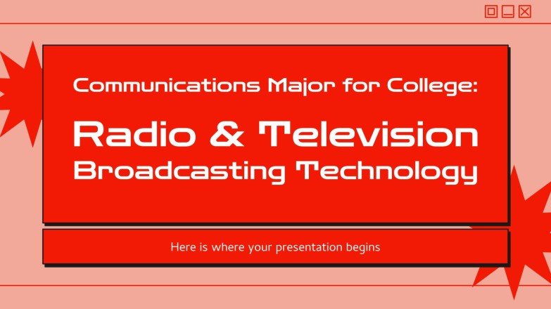 Major for College: Radio & Television Broadcasting Technology
