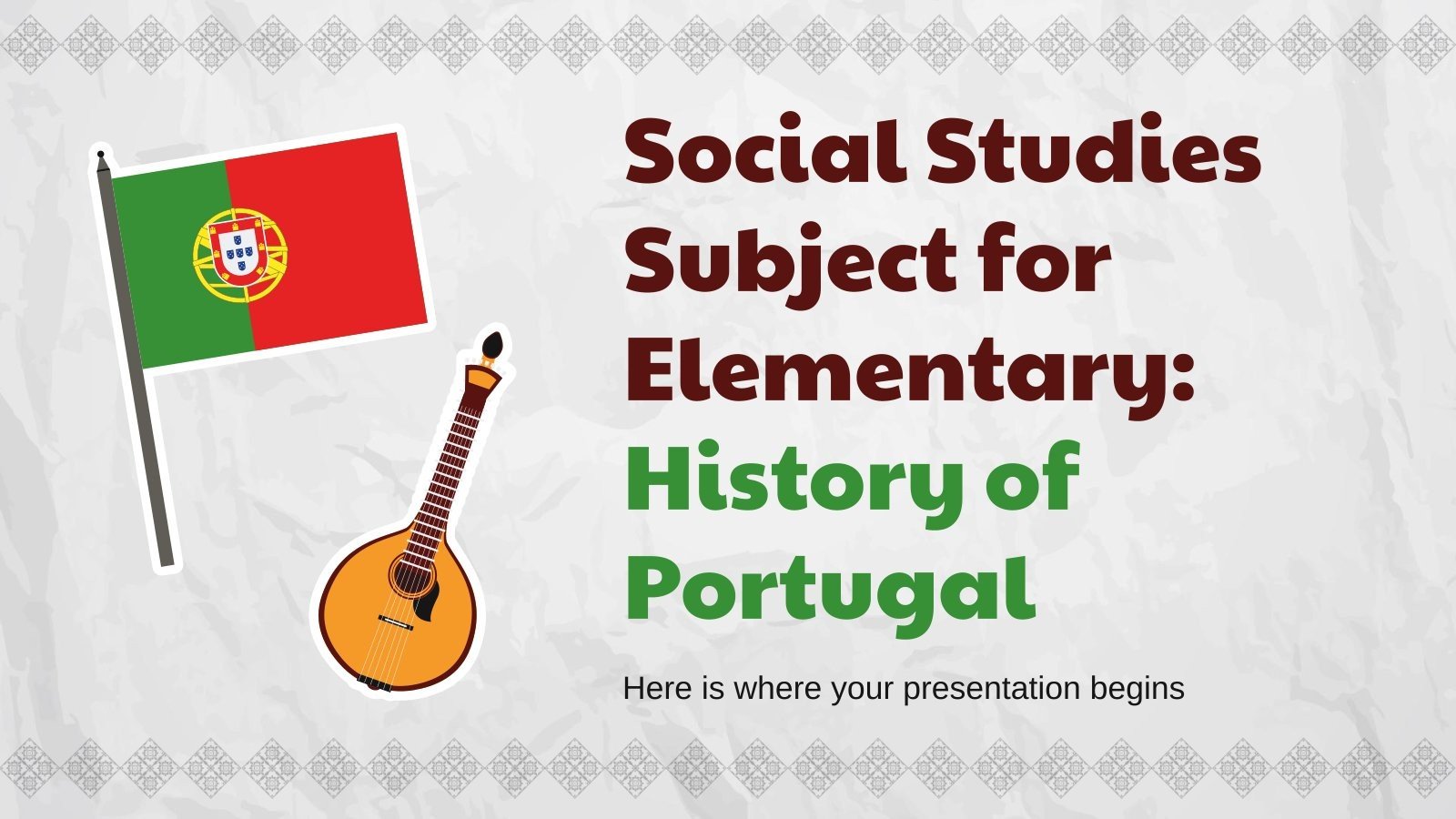 Social Studies: History of Portugal | Google Slides & PPT