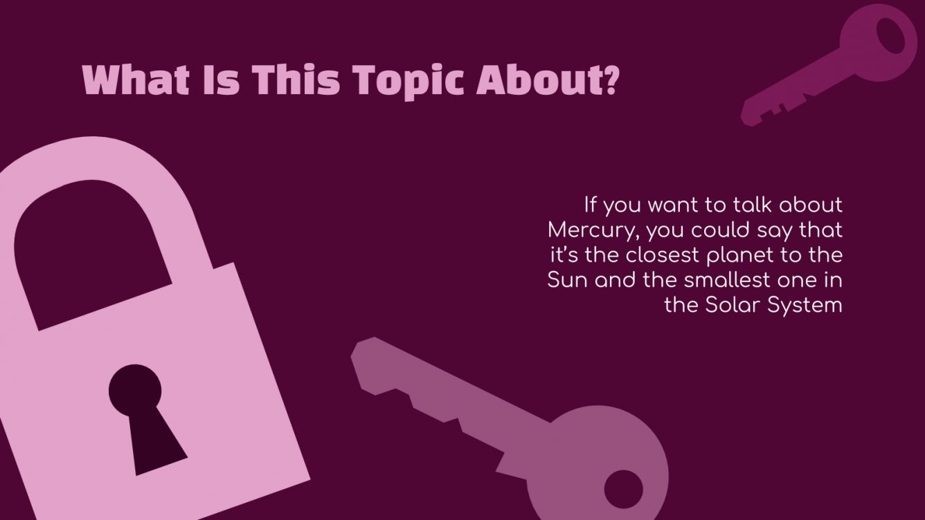 School Escape Room Google Slides & PowerPoint template