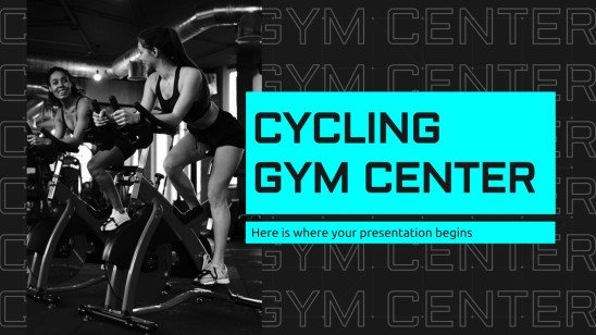 Plantillas gratis de Google Slides y PowerPoint sobre bicicletas