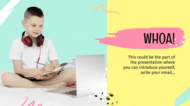 Learn from Home Google Slides theme & PowerPoint template