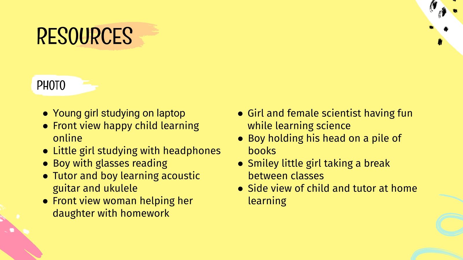 Learn from Home Google Slides theme & PowerPoint template