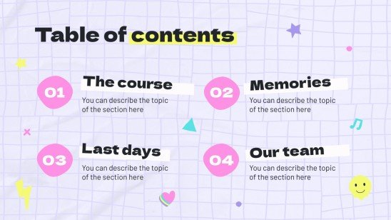 Preppy Aesthetics Yearbook | Google Slides & PPT