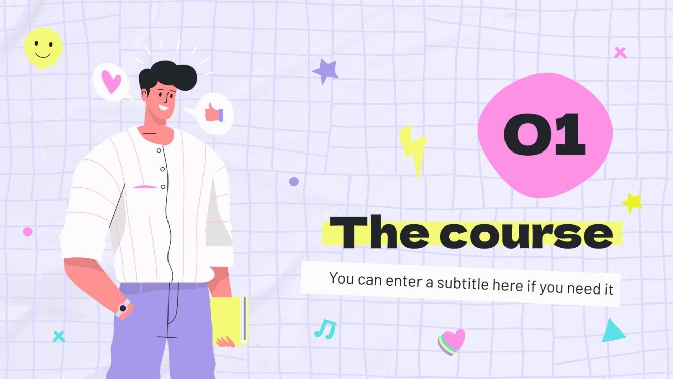 Preppy Aesthetics Yearbook | Google Slides & PPT