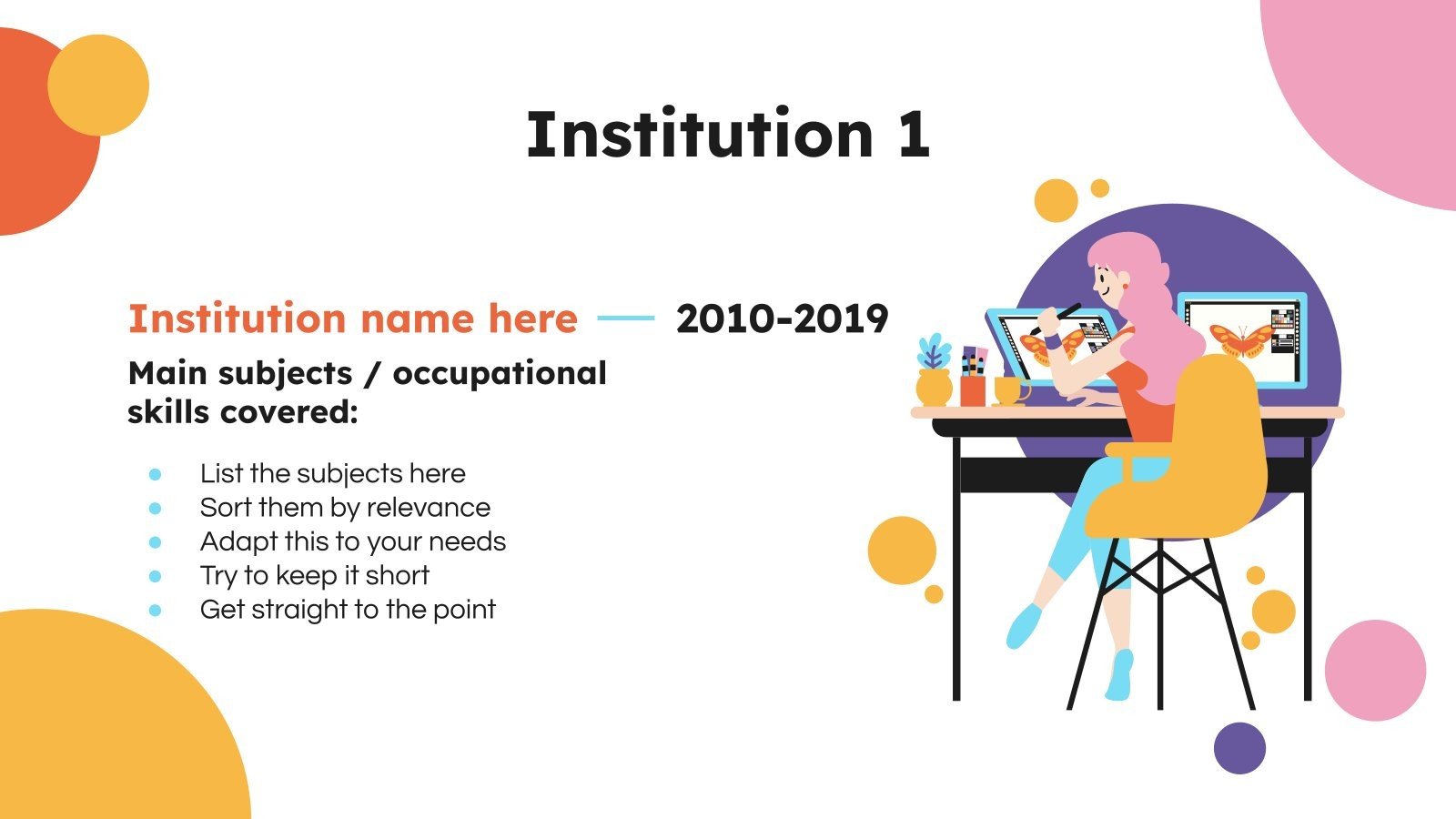 Lead Designer CV | Google Slides & PowerPoint