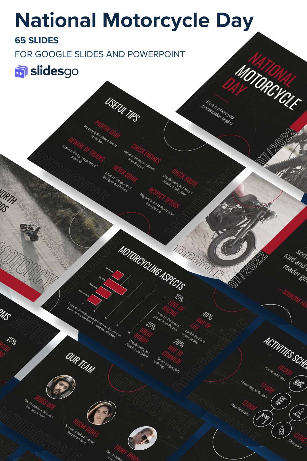 National Motorcycle Day | Google Slides & PowerPoint