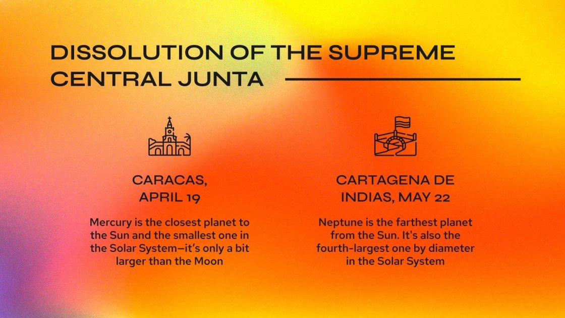 History: Colombian Declaration of Independence | Google Slides