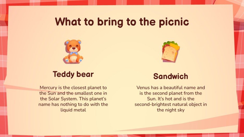 Teddy Bear Picnic Day Minitheme | Google Slides & PPT