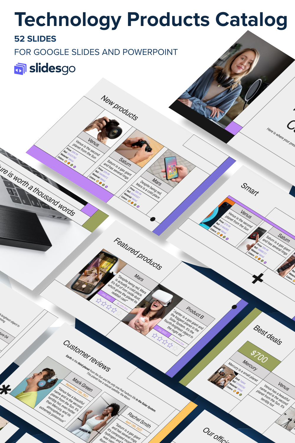 Technology Products Catalog | Google Slides & PowerPoint