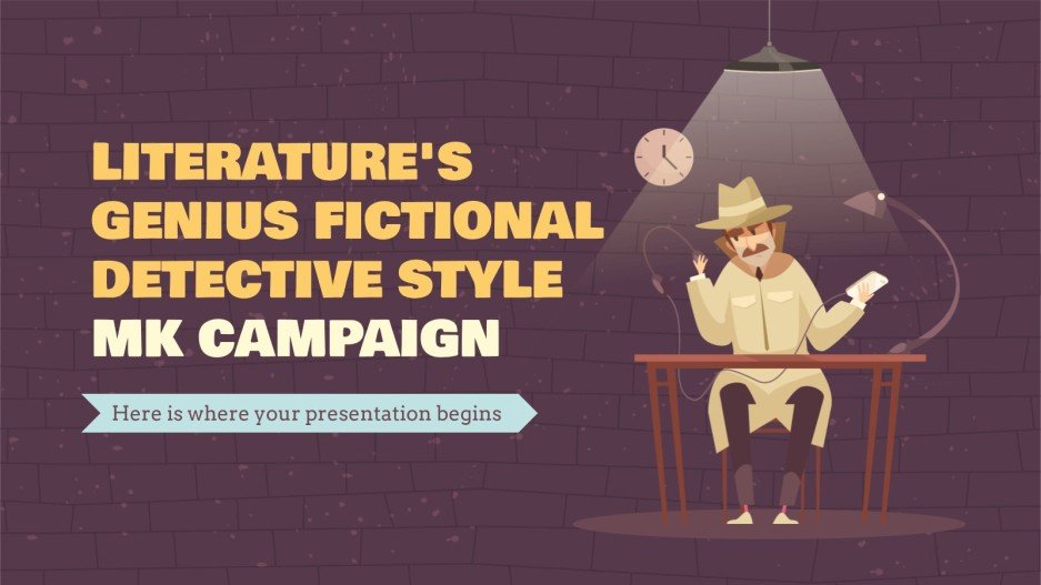 Free Detective-themed templates for Google Slides & PowerPoint
