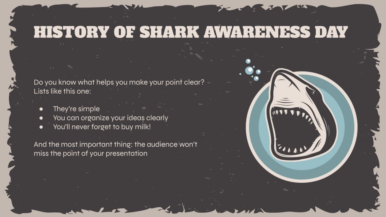 Shark Awareness Day | Google Slides & PowerPoint