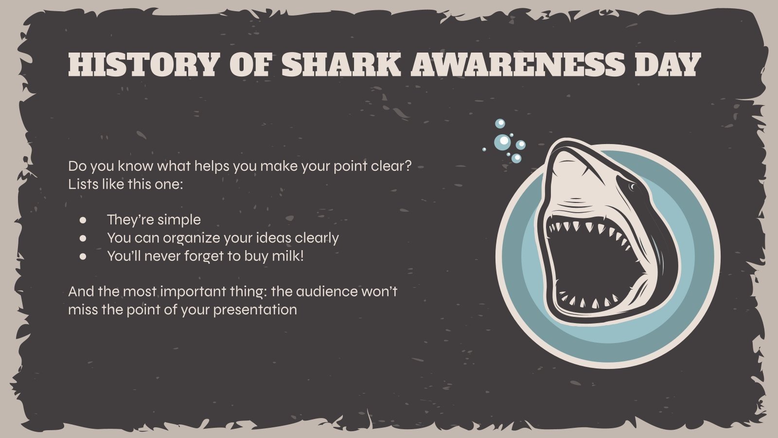 Shark Awareness Day | Google Slides & PowerPoint