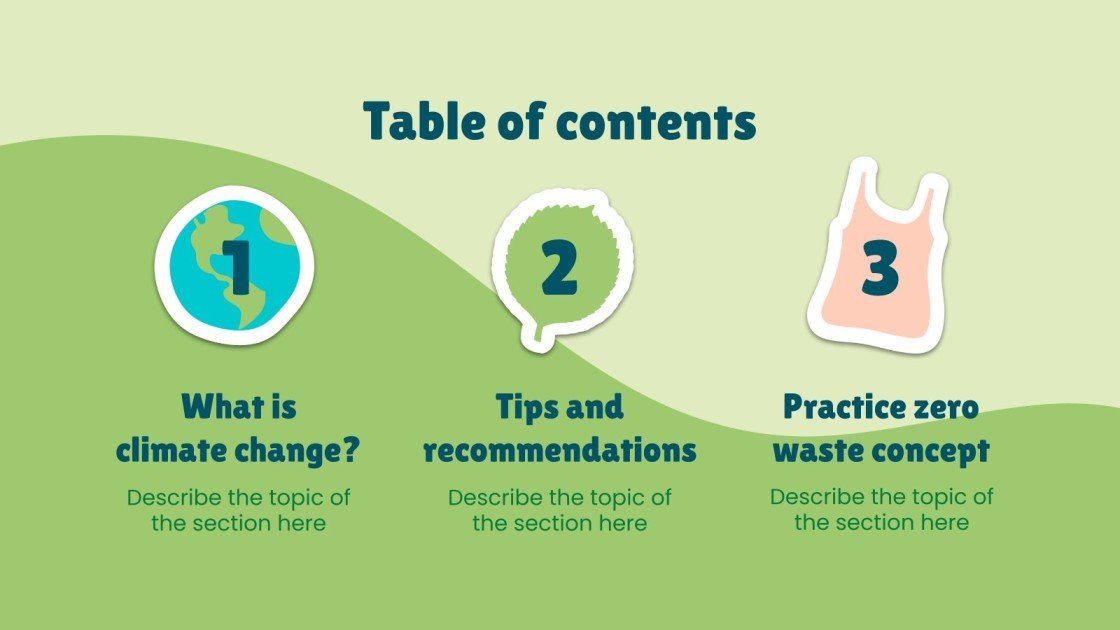 Climate Change | Google Slides and PPT template