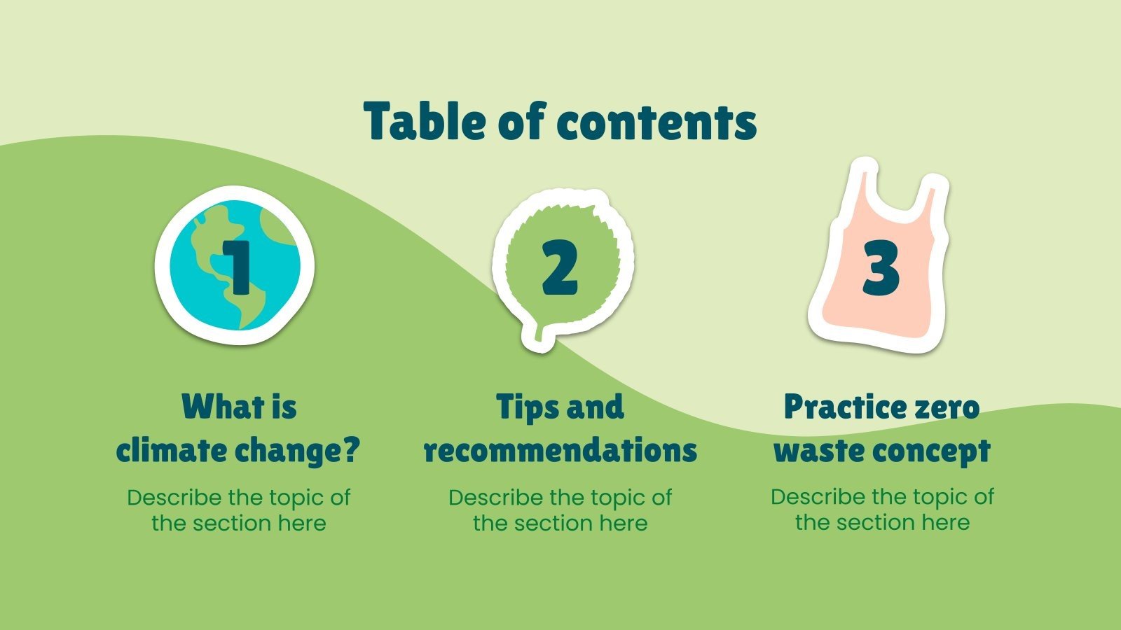 Climate Change | Google Slides and PPT template