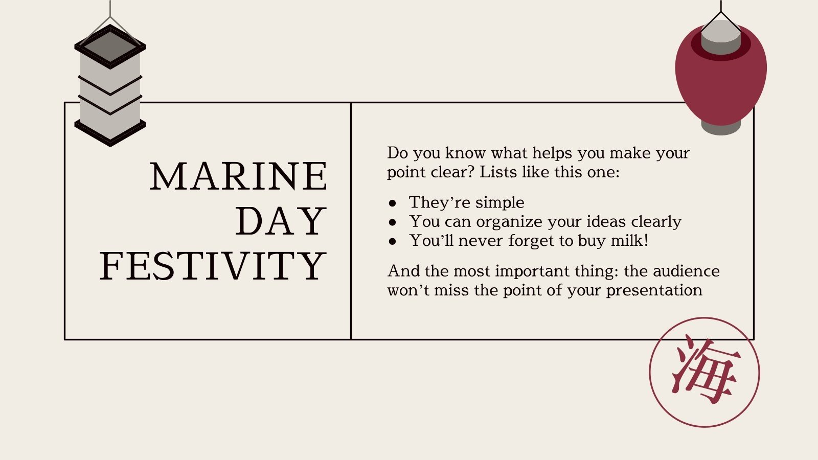 Japan's Marine Day: 海の日 - Umi no Hi | Google Slides & PPT