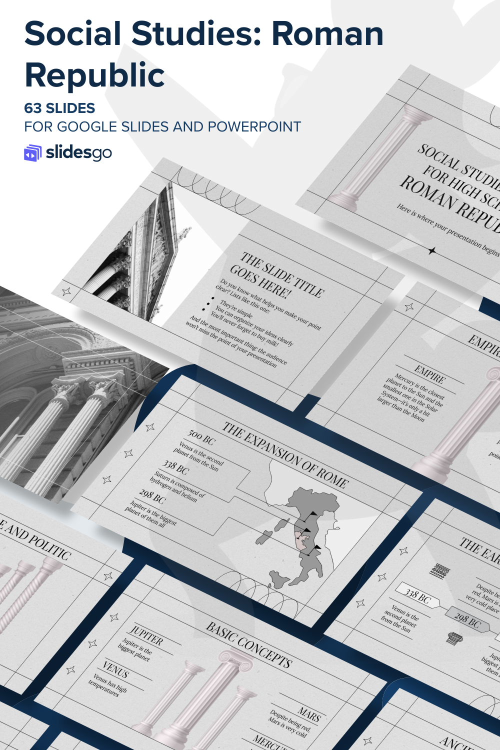 Social Studies Subject for High School: Roman Republic