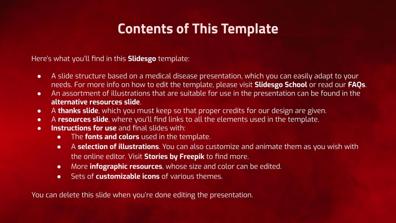 Toxic Diseases Google Slides theme & PowerPoint template