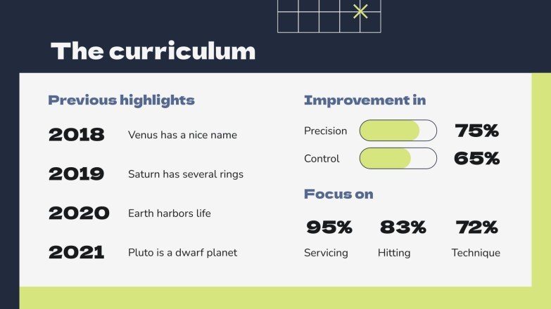 Padel Tennis Gym Center | Google Slides & PowerPoint