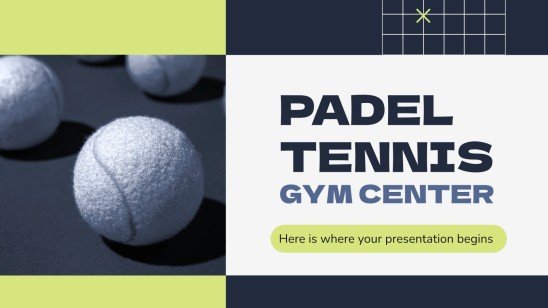 Free Google Slides & PowerPoint templates about the gym