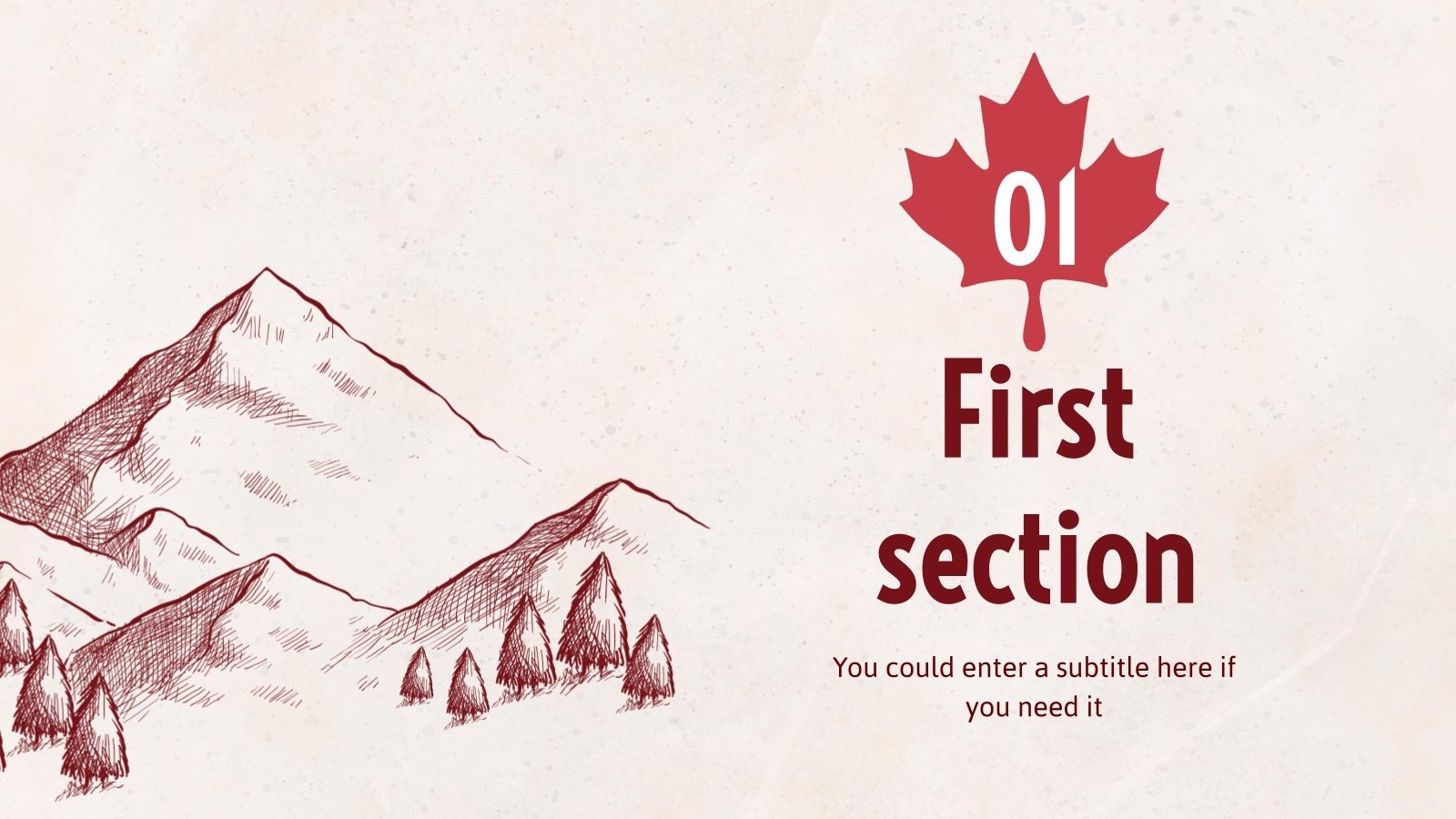 Canada History Thesis | Google Slides & PowerPoint