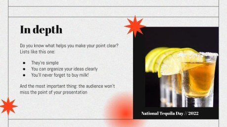 Summer Cocktail Bar MK Newsletter for National Tequila Day