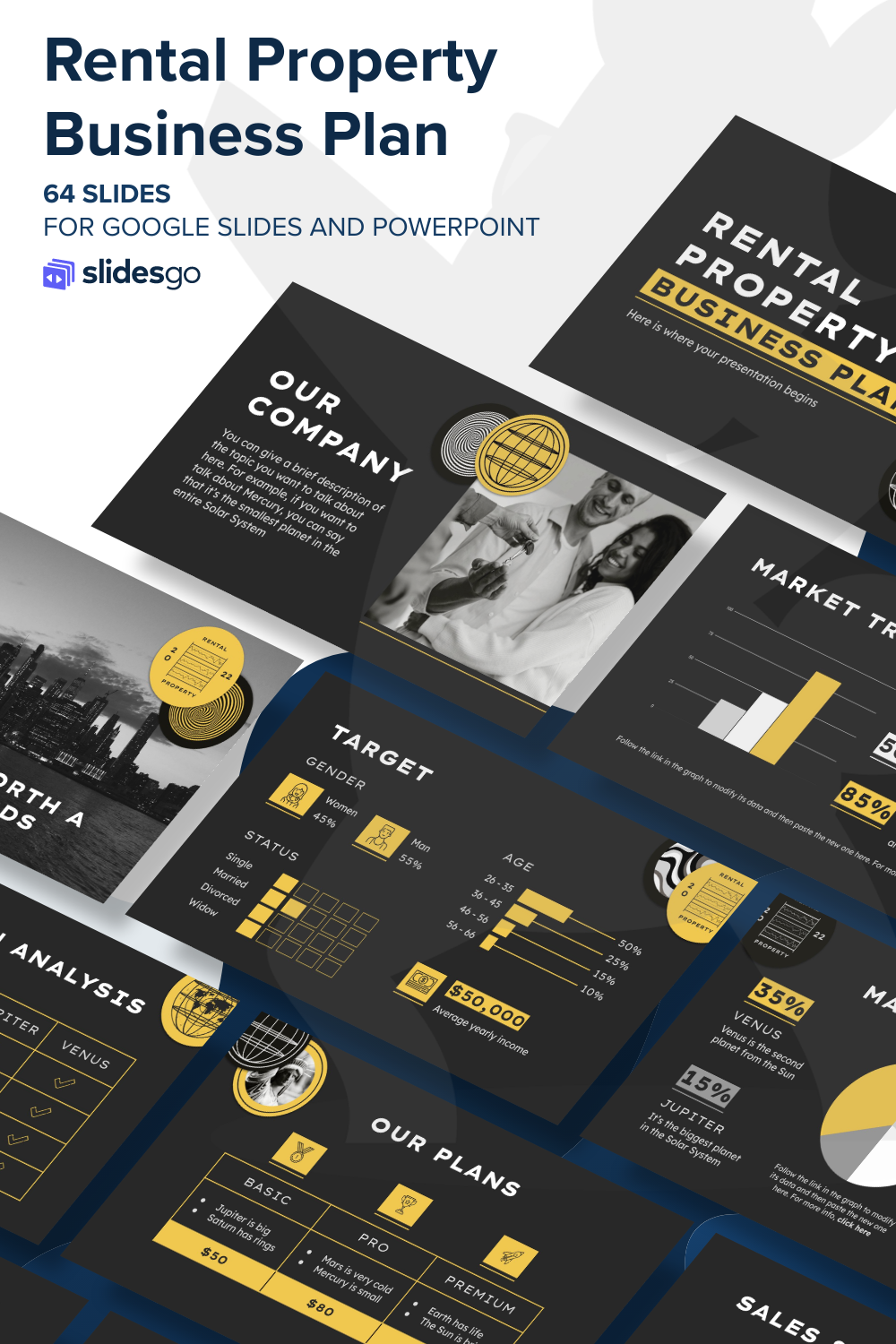 Rental Property Business Plan | Google Slides & PowerPoint