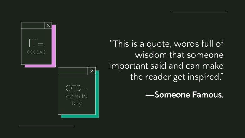 Business Math for Sales Forecasting | Google Slides & PPT