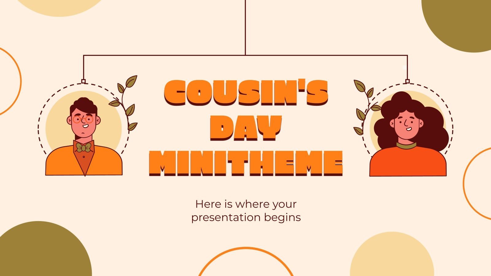 Cousin's Day Minitheme | Google Slides & PowerPoint