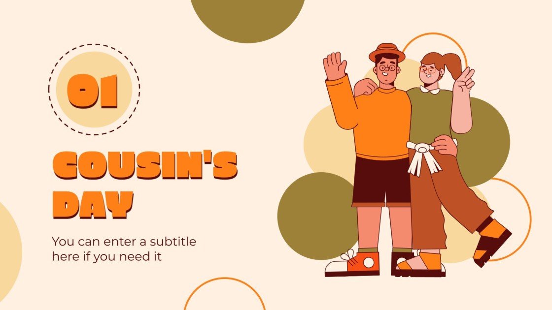 Cousin's Day Minitheme | Google Slides & PowerPoint