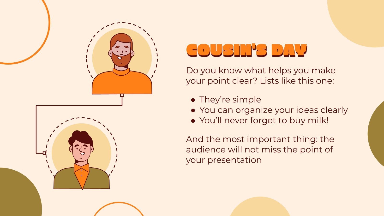 Cousin's Day Minitheme | Google Slides & PowerPoint