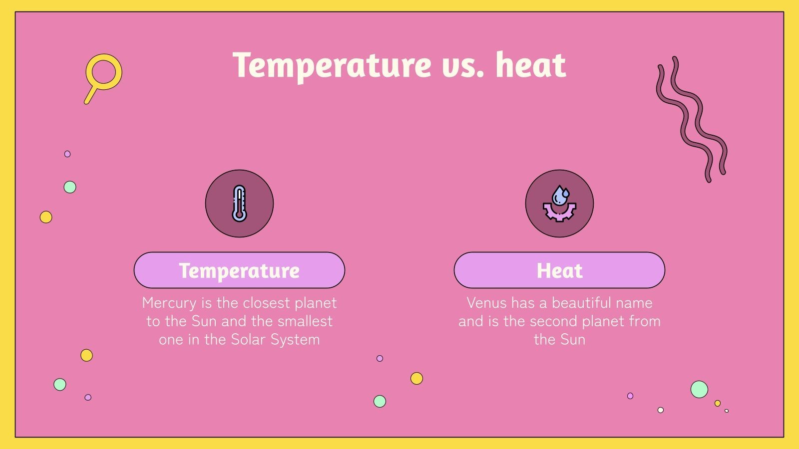 Middle School - 8th Grade: Temperatures and Heat | Google Slides