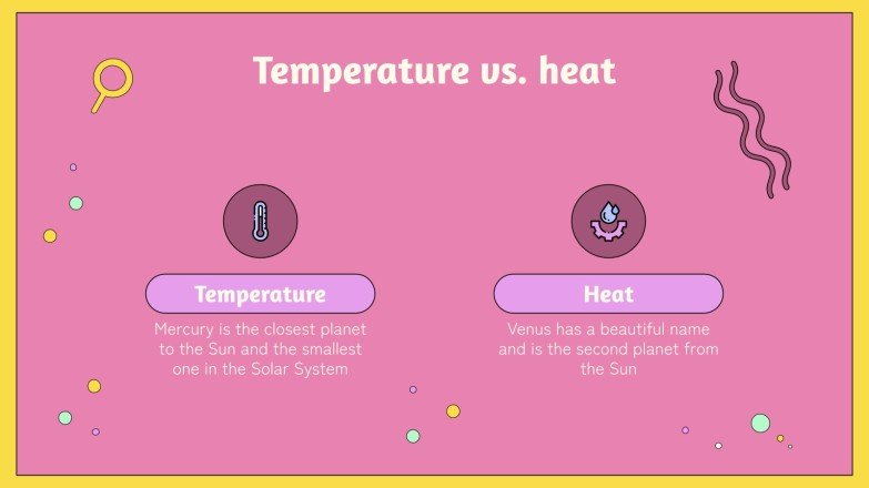 Middle School - 8th Grade: Temperatures and Heat | Google Slides
