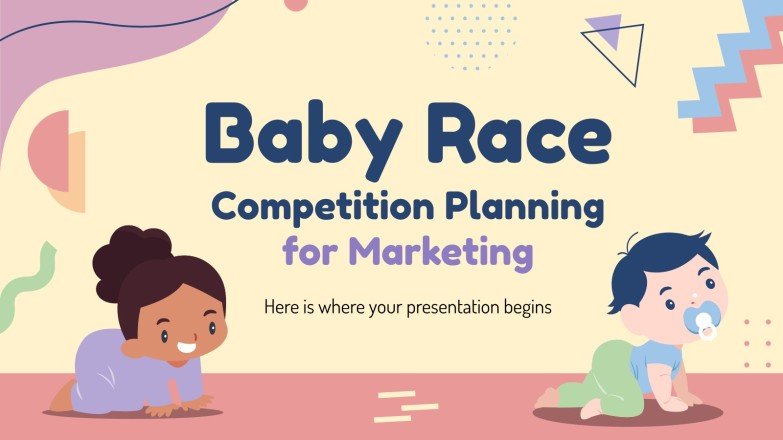 Baby Race Competition Planning for MK | Google Slides & PPT