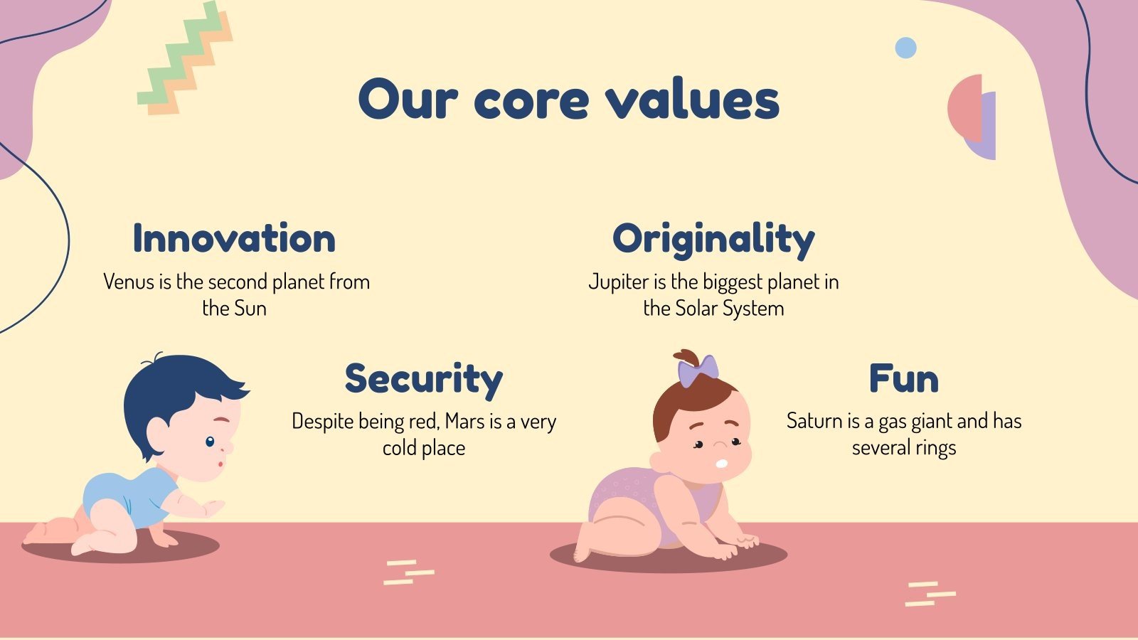 Baby Race Competition Planning for MK | Google Slides & PPT