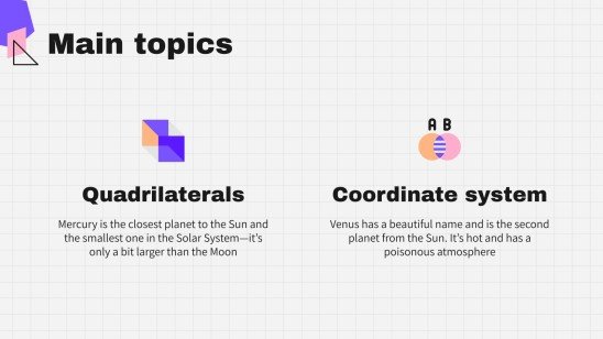 Math for High School: Quadrilaterals | Google Slides & PPT
