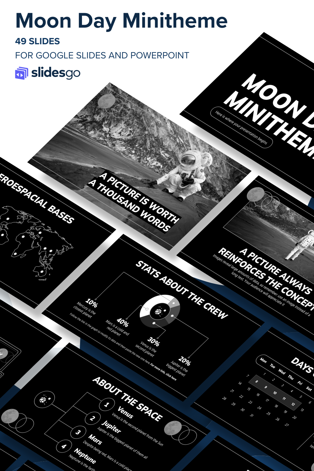 Moon Day Minitheme | Google Slides & PowerPoint