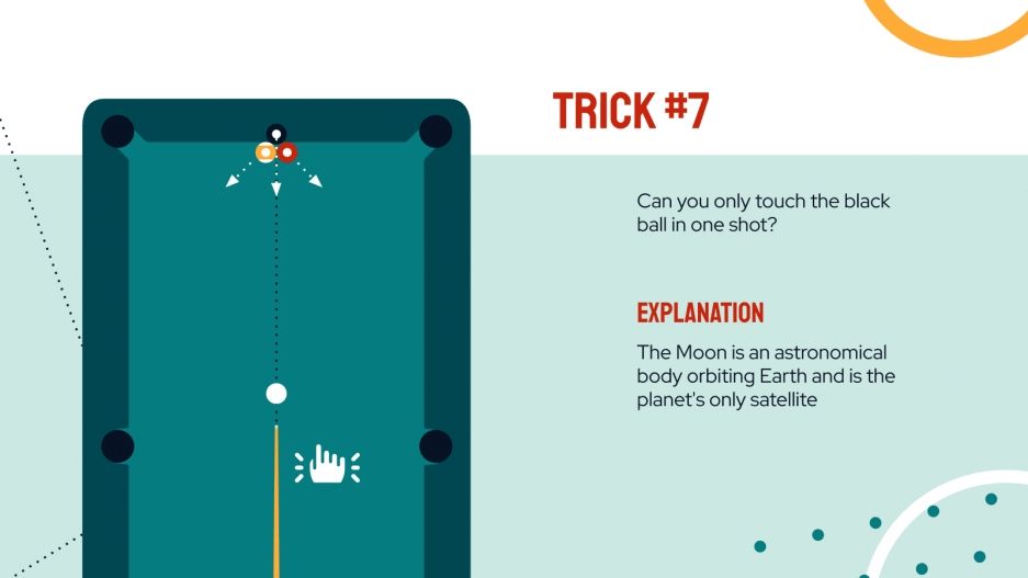 Pool Table Tricks! | Template for Google Slides & PowerPoint