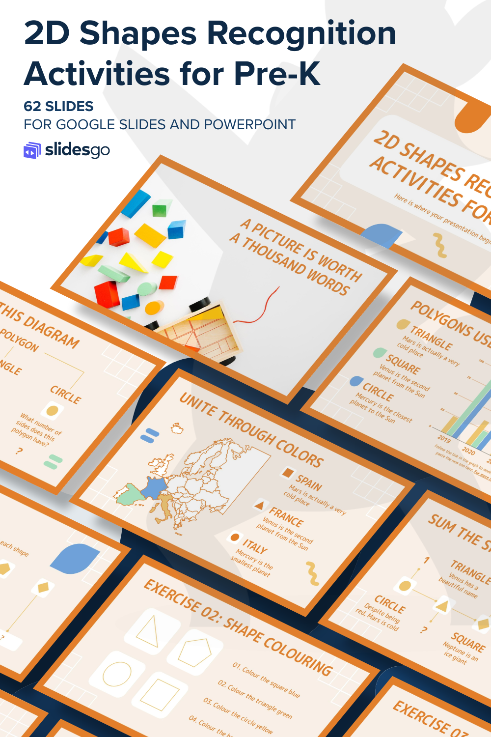 2D Shapes Recognition Activities for Pre-K