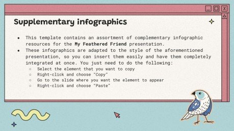 My Feathered Friend Infographics | Google Slides & PPT
