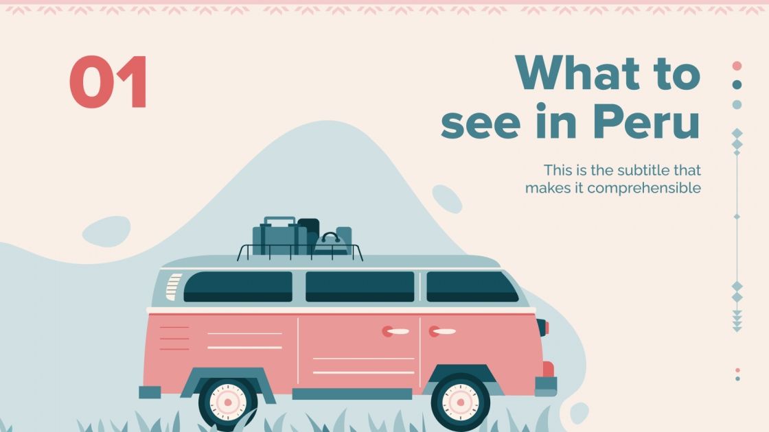 Peru Travel Tour | Template for Google Slides & PowerPoint