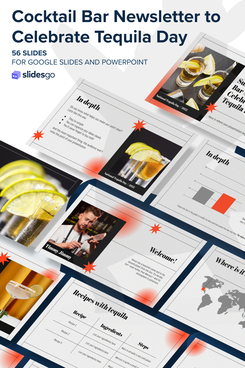 Summer Cocktail Bar MK Newsletter for National Tequila Day