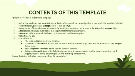 Environmental Engineering Thesis Google Slides & PowerPoint