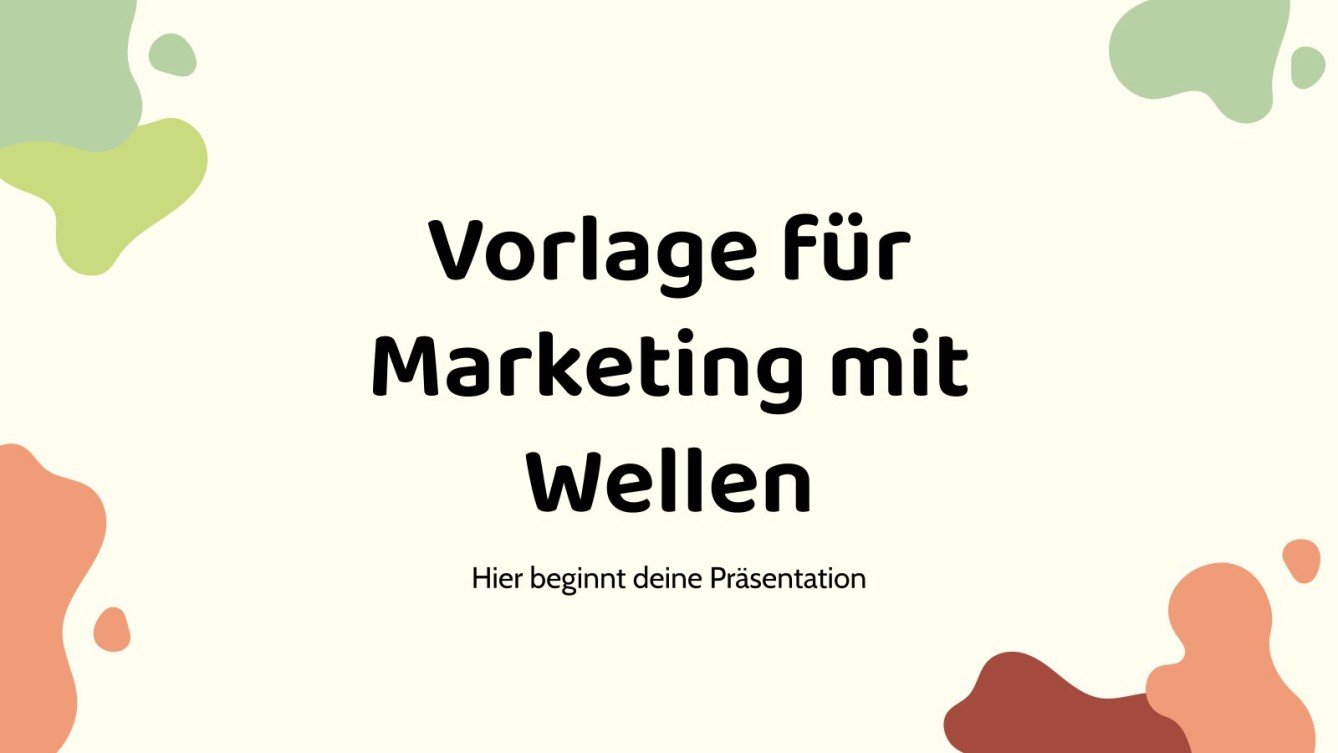 Kostenlose Wellen Google Slides Themen & PowerPoint Vorlagen