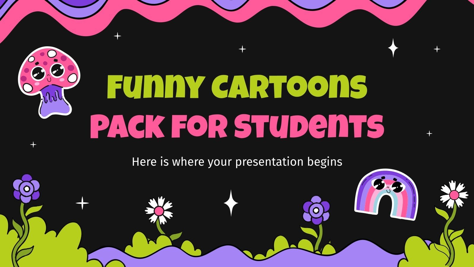 Free Sticker Pack Google Slides and Powerpoint templates