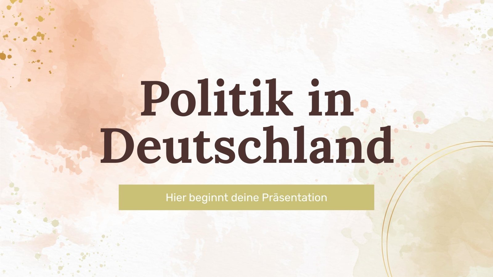 Free Google Slides & PowerPoint Templates about Germany