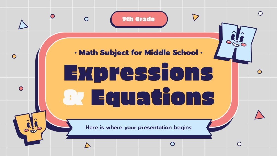 Free Math Google Slides themes and PowerPoint templates