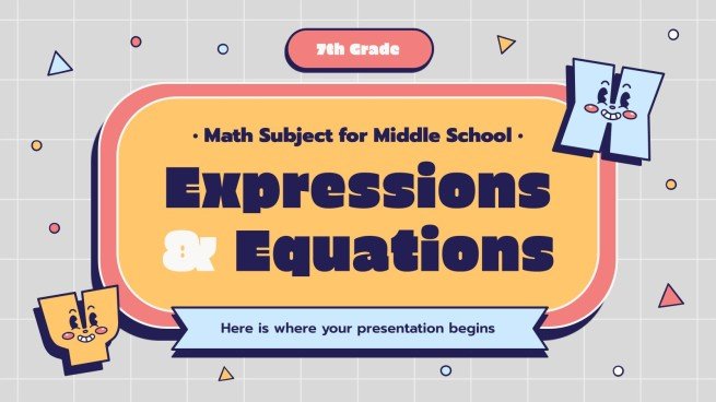 Free Math Google Slides themes and PowerPoint templates