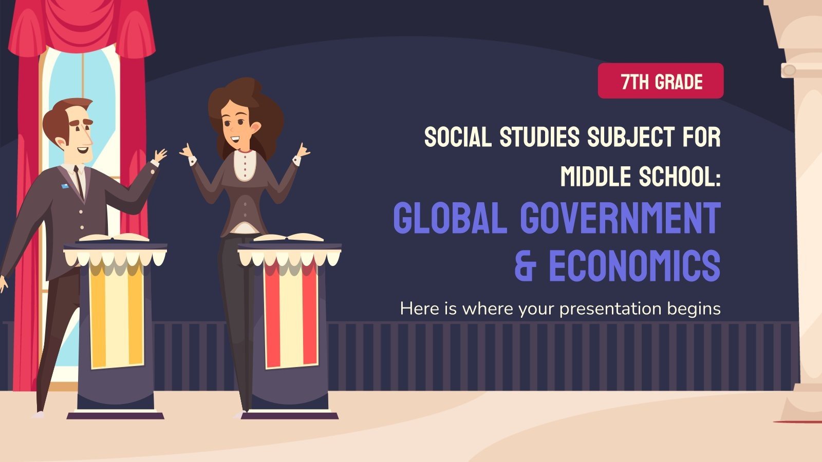 Free templates about governments for Google Slides & PowerPoint